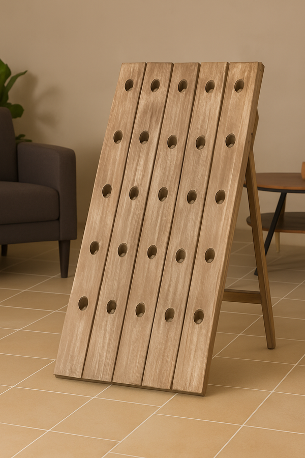 Bodega Bottle Shelf Natural - Artico Interiors